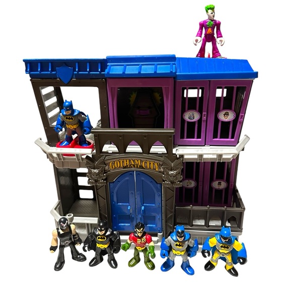 Fisher-Price | Toys | Imaginext Dc Comics Batman Gotham City Jail Bane ...